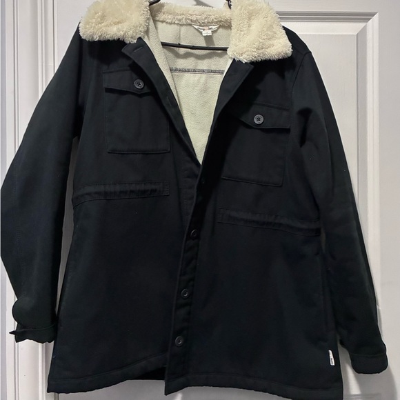 Hang Ten | Jackets & Coats | Hang Ten Cream And White Fleece Jacket ...